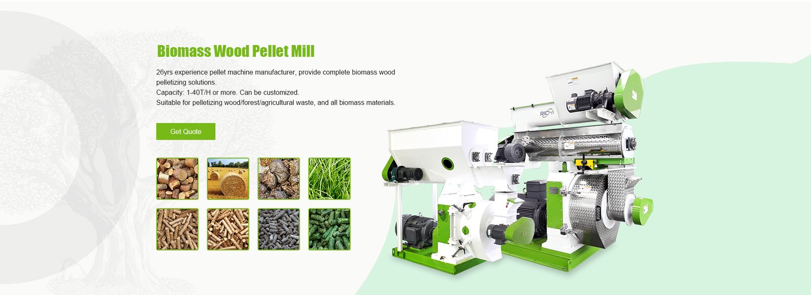 Biomass Machinery Archives - Pelletizer Machine